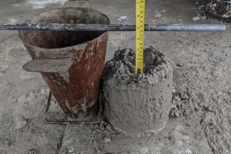 What Is "Slump" in Concrete? | G & G Concrete & Construction